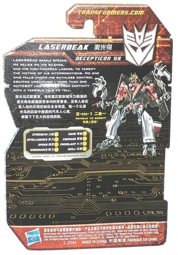 Transformers Generations LASERBEAK Scout Class 2011 New Asia GDO Hasbro ...