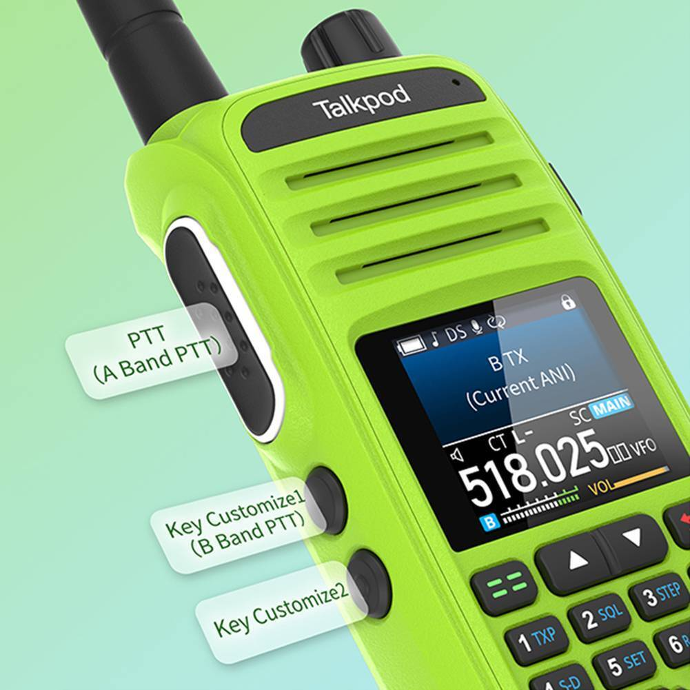 1 SET A36PLUS AM/FM/UHF/VHF MULTI-BAND PORTABLE TWO WAY RADIO ...