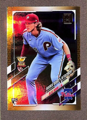 ALEC BOHM 2021 Topps Update RC Cup GOLD FOIL SP RC #250! PHILLIES! | eBay