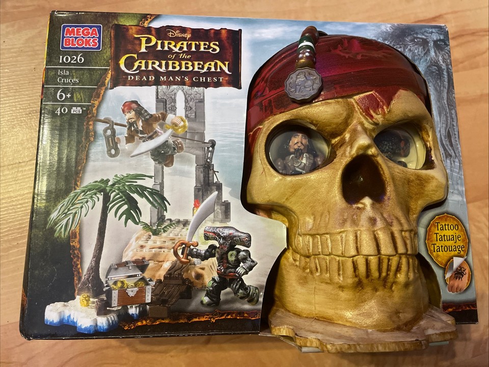Pirates Of The Caribbean Mega Bloks Dead Mans Chest Isla Cruces 1026 ...