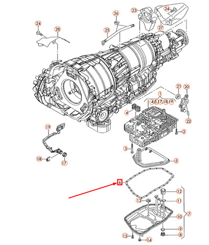 NEW AUDI A4 8E B6 OIL SUMP GASKET 09L321371 OEM | eBay