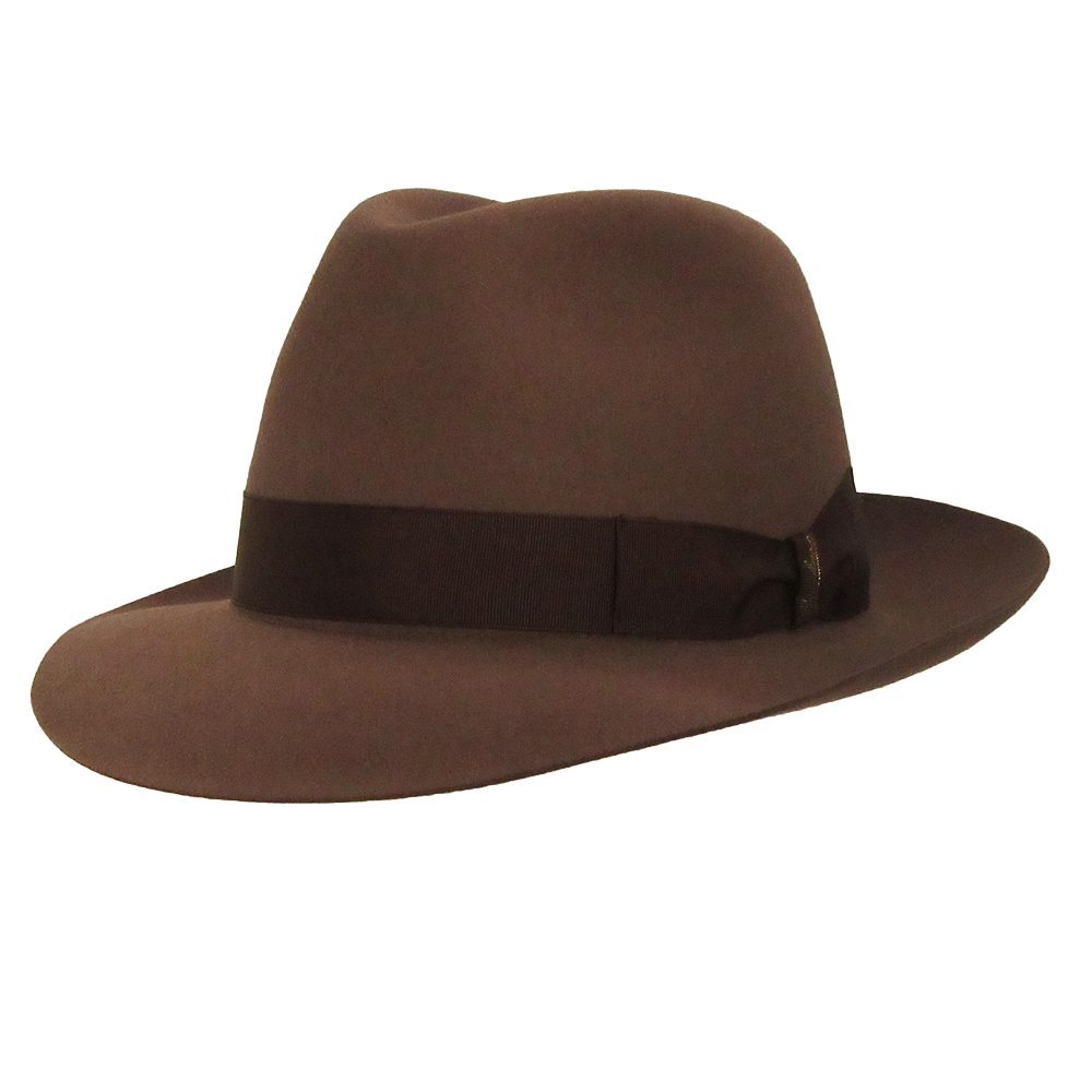Borsalino Classic Fur Felt Fedora - Made in Italy-Free Shipping | eBay