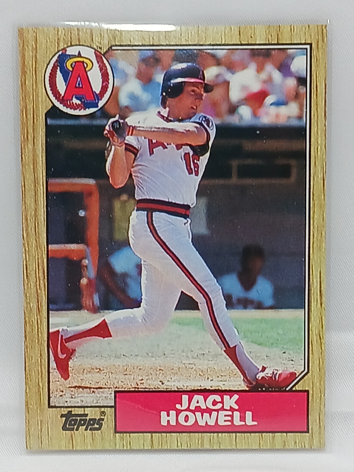 1987 Topps Baseball Card 422 Jack Howell California Angels | eBay