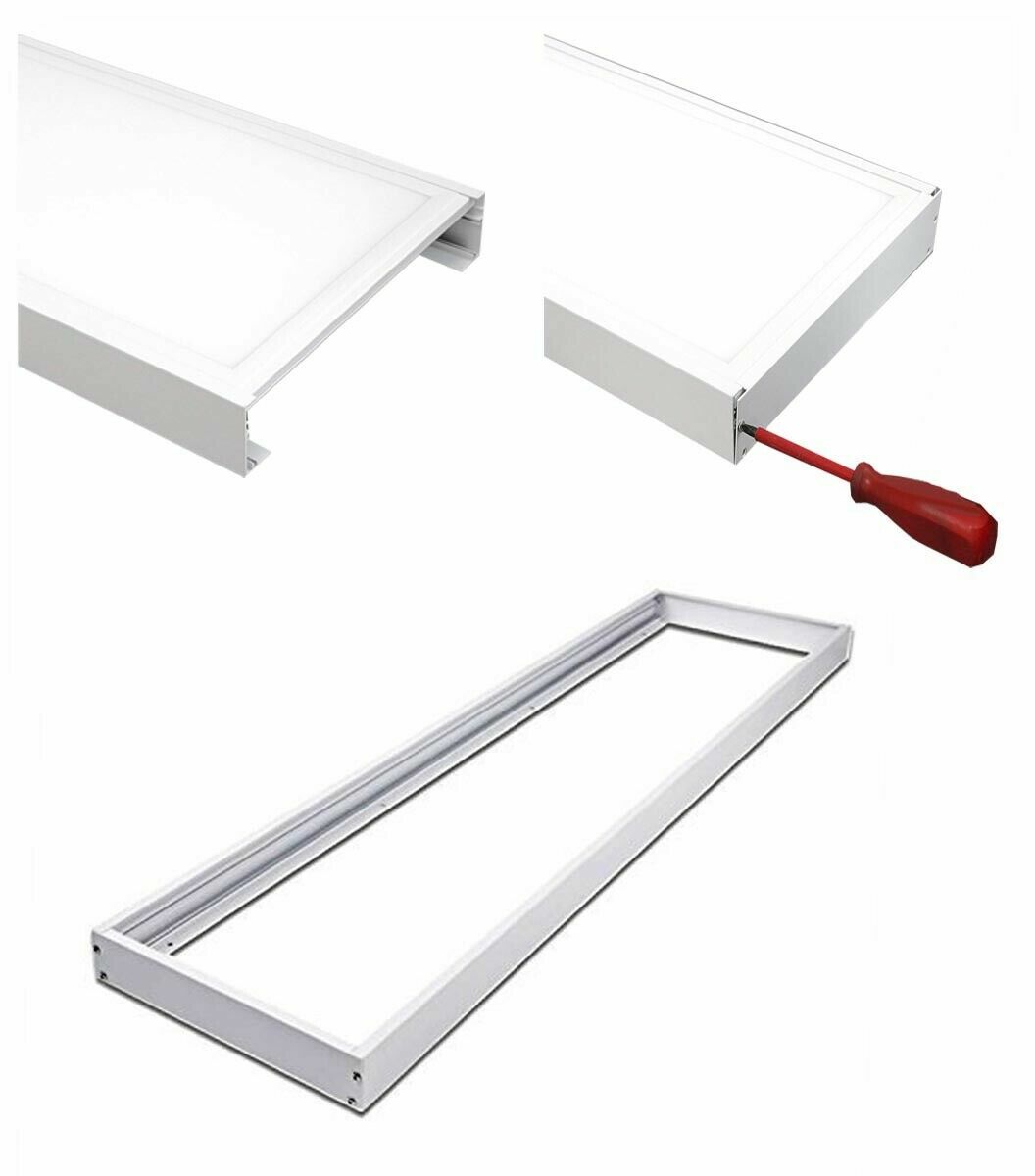 LED Panel Surface Mounting Kits 300x300 600x300 600x600 1200x300 ...
