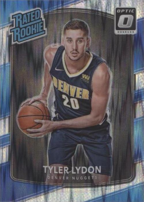 2017-18 Panini Donruss Optic - Rated Rookie Tyler Lydon #177 Shock (RC ...