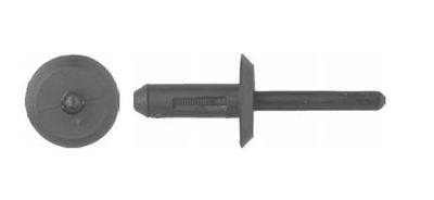 Blind Rivets Blk Nylon 17/64"(6.74m)Hole Size Range: 3/32-3/16 GM ...