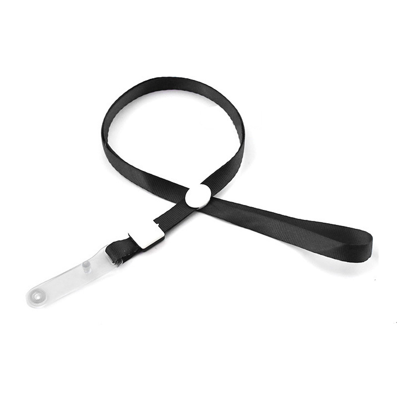 10pcs 1cm Name Tags ID Badge holders Gym Key document Neck Ribbon ...