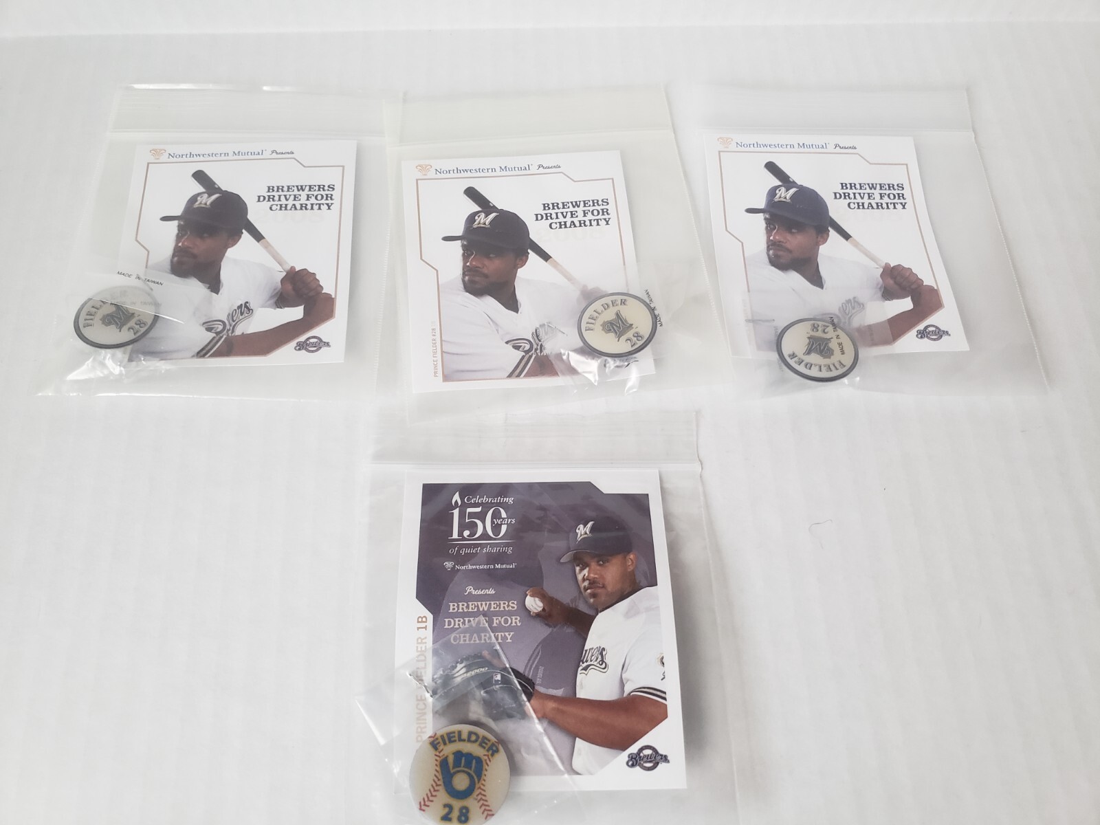 Prince Fielder Milwaukee Brewers Northwestern Mutual Drive For Charity ...