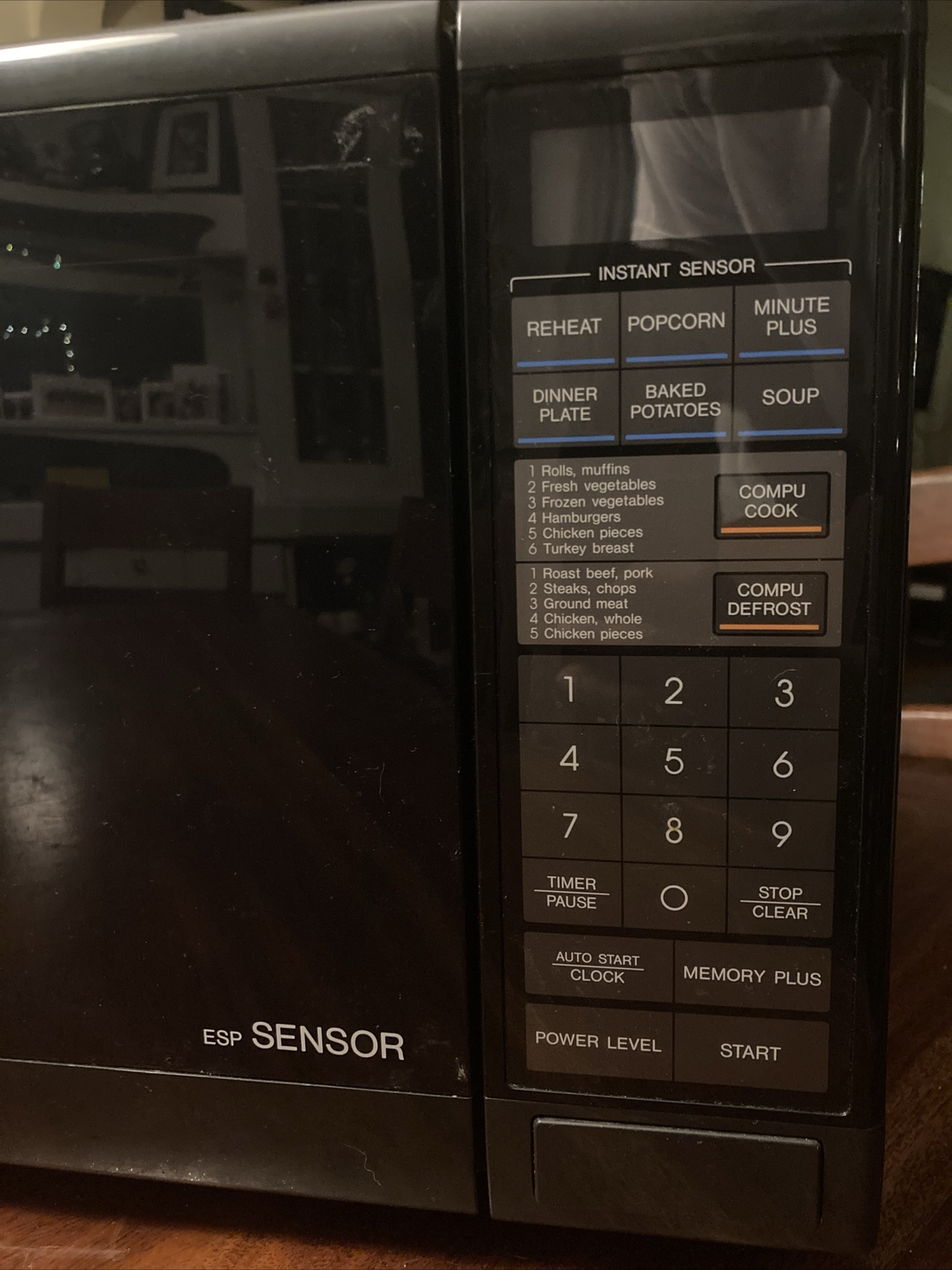 Vintage Sharp Carousel II Microwave Oven Wood Grain R-5A51 1989 Tested ...