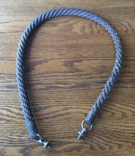 1920s 1930s REAR SEAT ROBE RAIL ROPE vtg grab handle | eBay