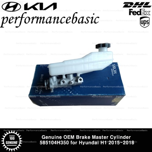 Genuine OEM Brake Master Cylinder 585104H350 for Hyundai H1 2015-2018 ...