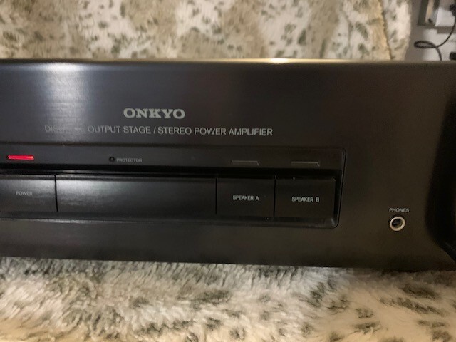 ONKYO M-501 Power Stereo Amplifier 2 channel 150W per Channel | eBay