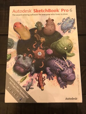 Autodesk SketchBook Pro 6 with New License | eBay