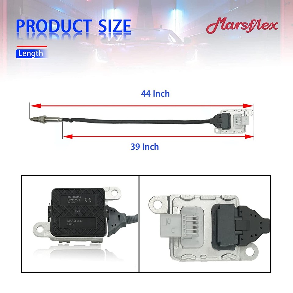 NOx Nitrogen Oxide Sensor Upstream For 2013-2018 Ram 2500 3500 4500 ...