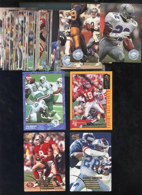 1991 Pro Set Platinum Football Card Complete Set Series 1 One BONUS Joe ...