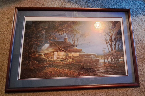 Terry Redlin "Autumn Traditions" Limited Ed 1995 (1997) Signed # Framed ...