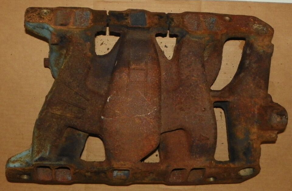 1968 GTO FIREBIRD 4 BBL ORIGINAL INTAKE MANIFOLD CASTING # 9794234 ...
