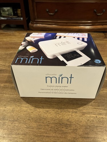 Silhouette Mint Custom Stamp Maker White Craft Kit - New In Box | eBay