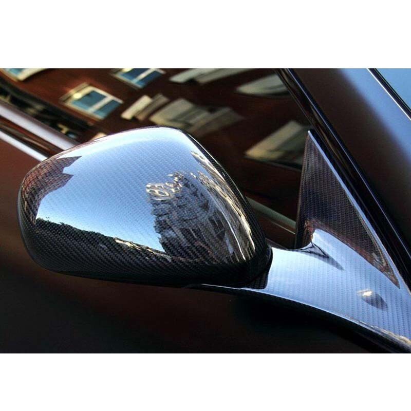 Carbon Fiber Add-on Side Mirror Cover Overlay For Maserati Granturismo ...