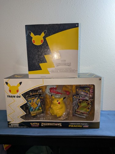 Pokemon Center Celebrations 25th Anniversary ETB & Premium Figure ...