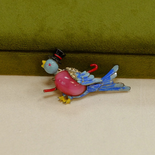 Coro "Mr. Bird" Brooch 1941 | eBay