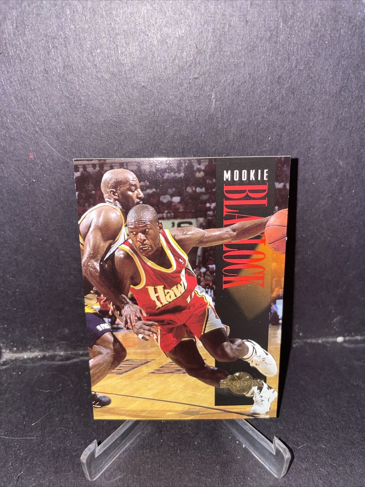 1994-95 SkyBox Premium Atlanta Hawks Basketball Card #2 Mookie Blaylock ...