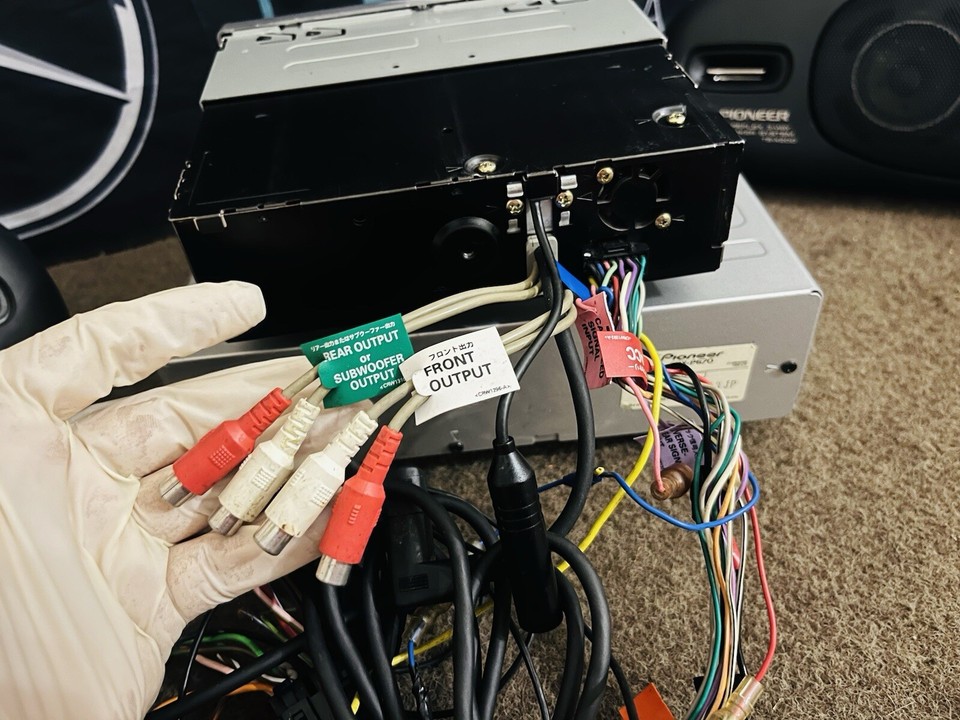 PIONEER CARROZZERIA MEH-P999 DSP Processor Car MiniDisc Receiver & CD ...