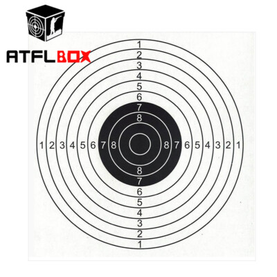 100 Packs sport targets shooting training paper target for kids ...