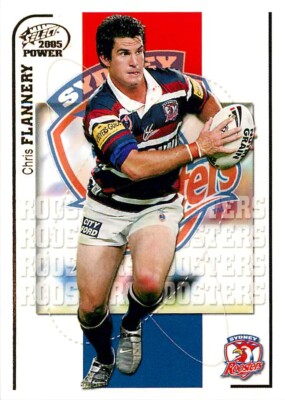 2005 SYDNEY ROOSTERS NRL Card CHRIS FLANNERY | eBay