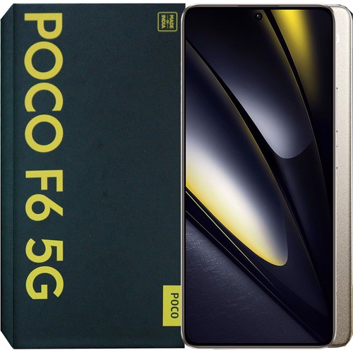 Xiaomi Poco F6 5G Titanium 512GB + 12GB Dual-SIM Factory Unlocked ...