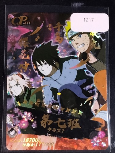 Naruto Trading Card Anime CCG TCG CP Naruto Sasuke and Sakura | eBay
