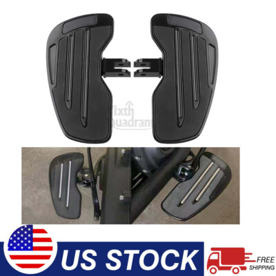 Front Adjustable Rider Footboards Floorboards Fit For Harley Softail ...