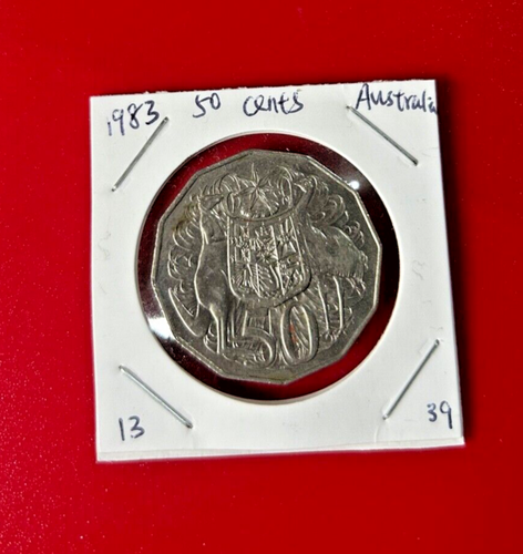 1983 50 CENT AUSTRALIEN MÜNZE - SCHÖNE WELTMÜNZE !!! | eBay.de