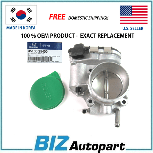 OEM GENUINE THROTTLE BODY FOR 06-13 HYUNDAI KIA 2.0L 2.4L 35100-25400 ...