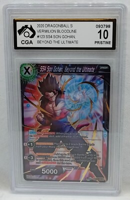 DBS - SS4 Son Gohan, Beyond The Ultimate CGA 10 BT11-123 SR Vermillion ...
