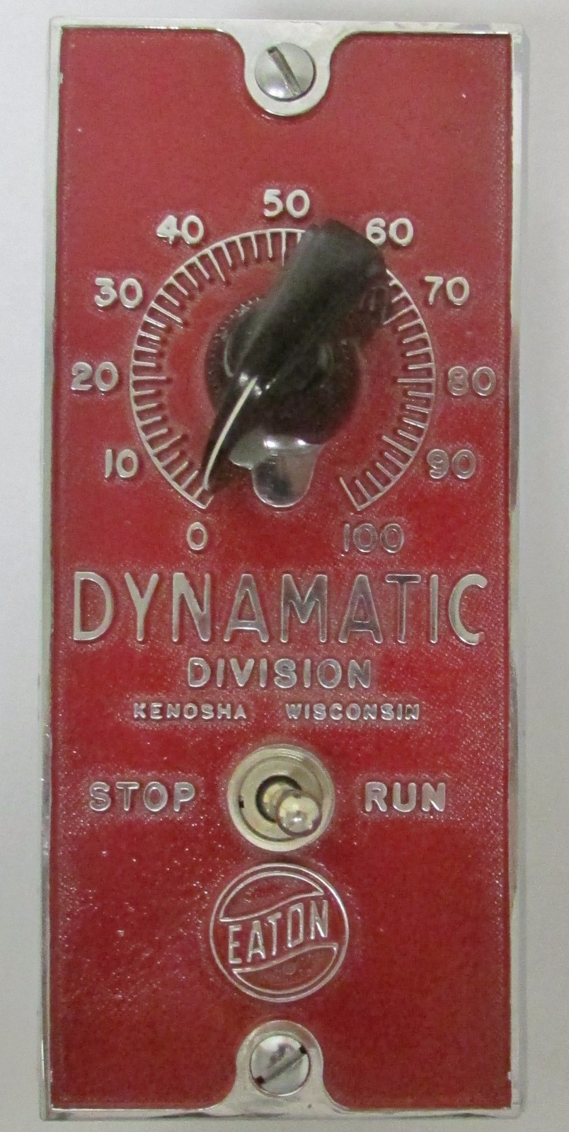 EATON DYNAMATIC 15 233 1 RUN STOP Speed Control Switch | eBay