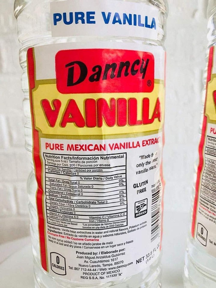 Vanilla - Clear Pure Vanilla - 33oz - 2 pack | eBay