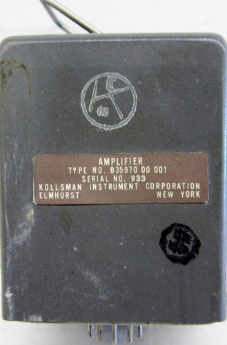KOLLSMAN INSTRUMENT CORPORATION B35970-00-001 AMPLIFIER | eBay