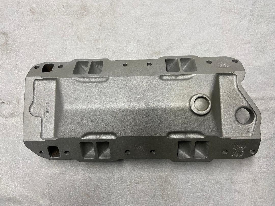 Refurbished SBC Edelbrock 2960 Scorpion Torker Intake Manifold 327 350 ...