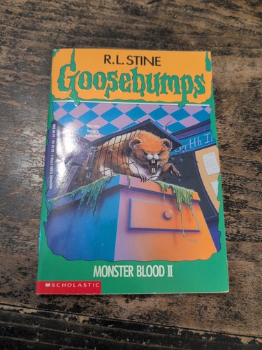 Goosebumps #18 Monster Blood II 2 TRUE 1st Printing First Edition RL ...