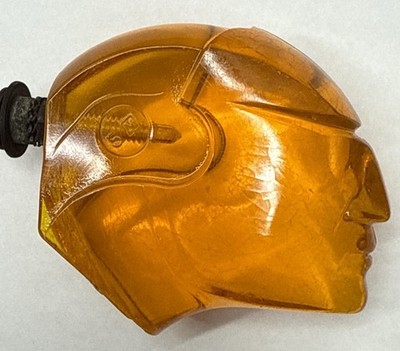 NICE RARE 1951 PONTIAC CHIEFTAIN HOOD ORNAMENT- AMBER BIG CHIEF HEAD ...