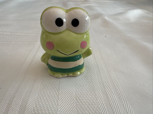 Vintage Sanrio Keroppi 2.5” Ceramic Figure Figurine Statuette Indonesia ...