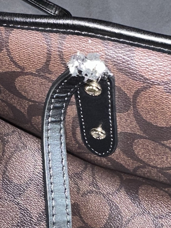 Coach Damaged Purse/Shoulder Bag | eBay