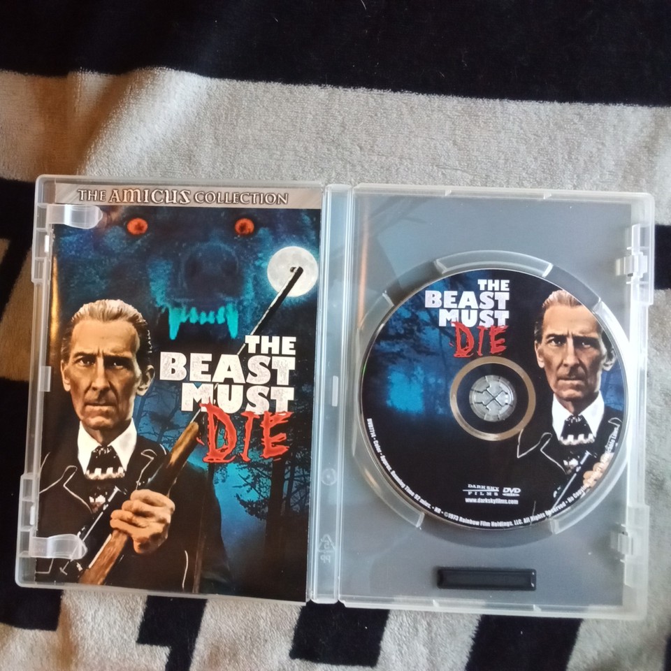 The Beast Must Die (1974) DVD Horror Amicus Collection Peter Cushing ...