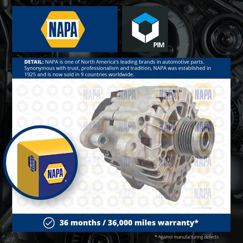 Alternator fits VW JETTA Mk3 1.4 07 to 10 CAXA NAPA 03C903023S ...