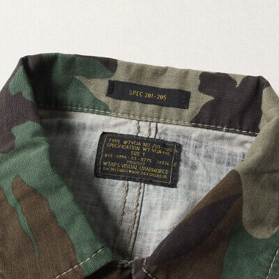 WTAPS Double Taps Jacket Size: S 13AW Woodland Camo Jungle WTAPS Double Taps Jacket Size: S 13AW Woodland Camo Jungle