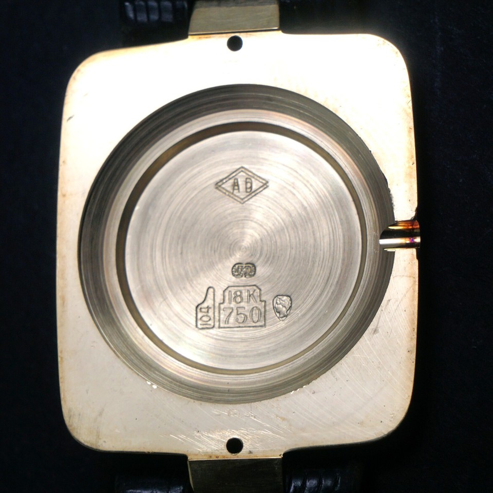 Stunning Rare Dunhill 18K Yellow Gold & Diamond Man's Watch, Excellent ...