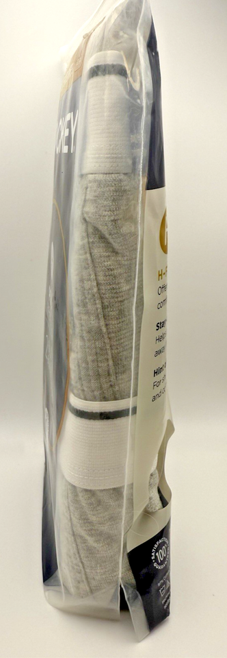 Jockey Pouch H-Fly 2 Full-Rise Boxer Briefs Gray Medium Cotton Stretch ...