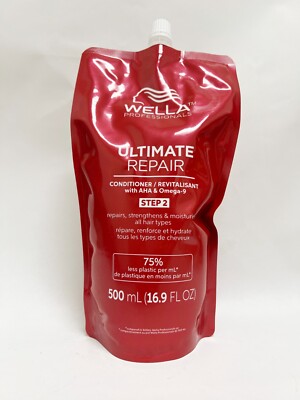 Wella Ultimate Repair Conditioner STEP 2 Refill Pouch - 16.9oz | eBay