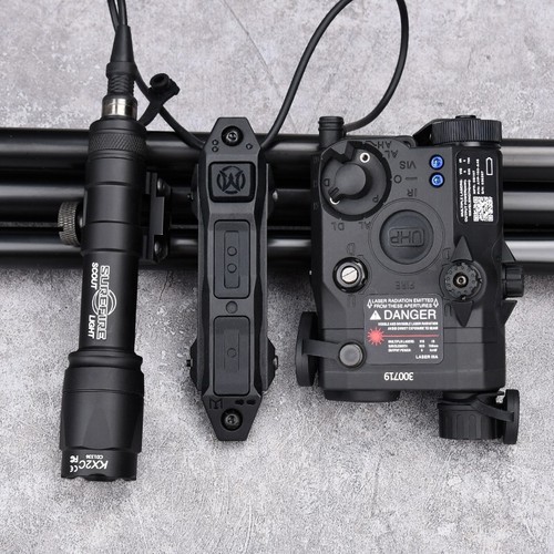 Tactical PEQ 15 UHP Green Dot Laser IR Fill light Hunting Flashlight ...